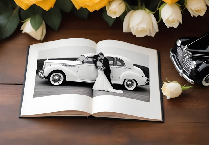 The meaning and importance of a wedding album