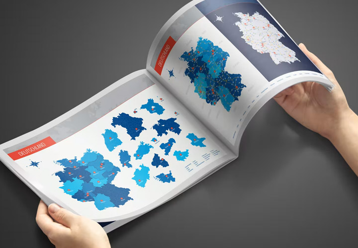 Descărcați harta Germaniei cu toate landurile gratuit.