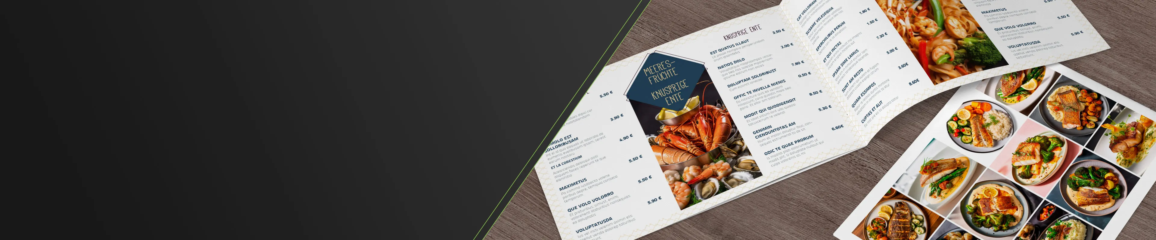 Modele de meniuri pentru descărcare - ușor de personalizat