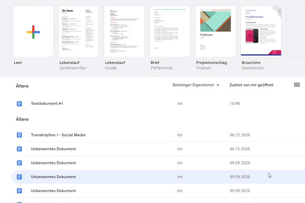 Google Docs-Tutorial: Dokumente online bearbeiten