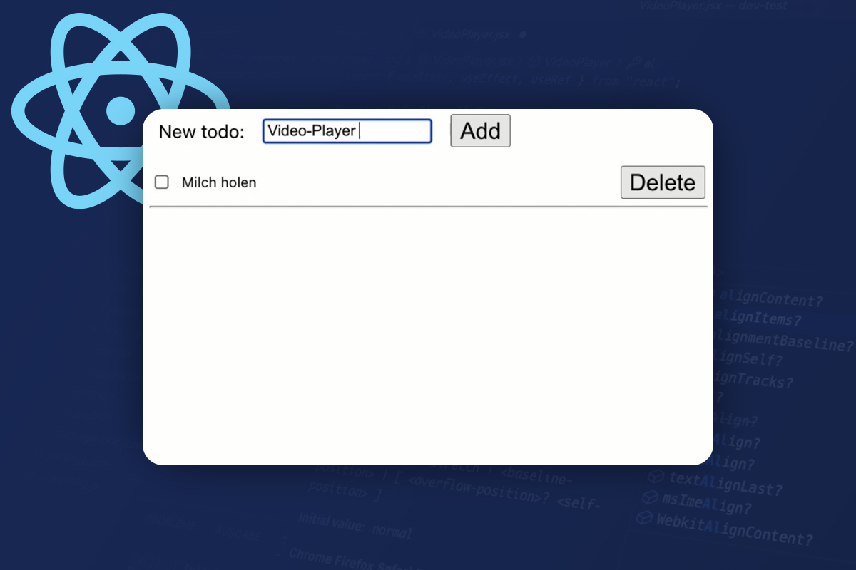 React lernen und verstehen – das Praxis-Tutorial