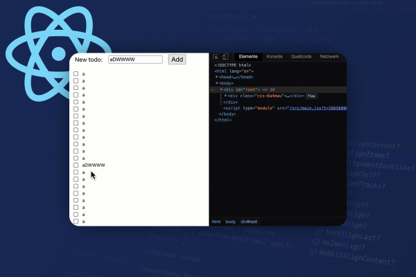 React lernen und verstehen – das Praxis-Tutorial