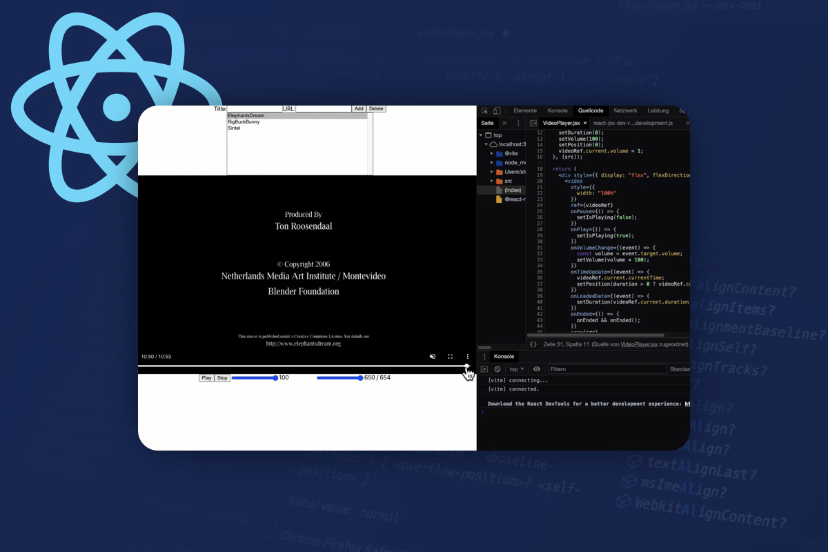 React lernen und verstehen – das Praxis-Tutorial