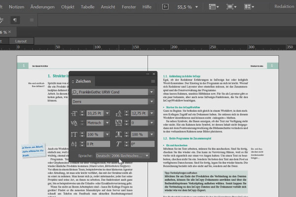 Adobe InCopy CC: Video-Tutorial zum Redaktionssystem