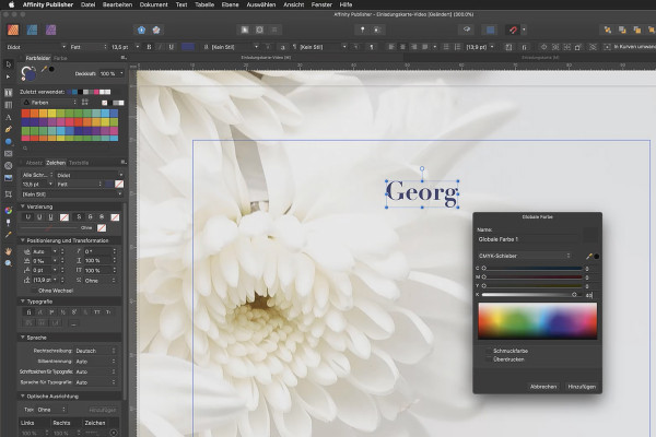 Affinity Publisher: Tutorial Grundlagen | Layout, Gestaltung, DTP