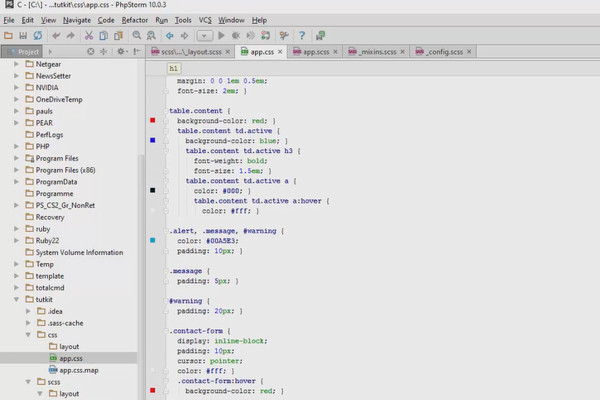 Modernes CSS mit Sass – Tutorial (deutsch)