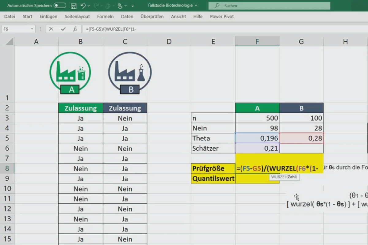 Statistik mit Excel – praktisch lernen und üben (Videokurs)