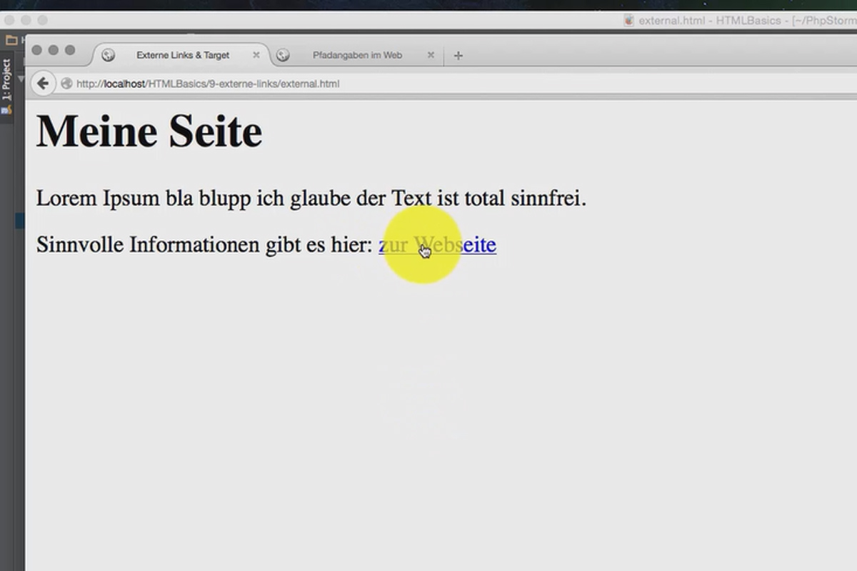 Grundlagen Tutorial Html Css Und Javascript 