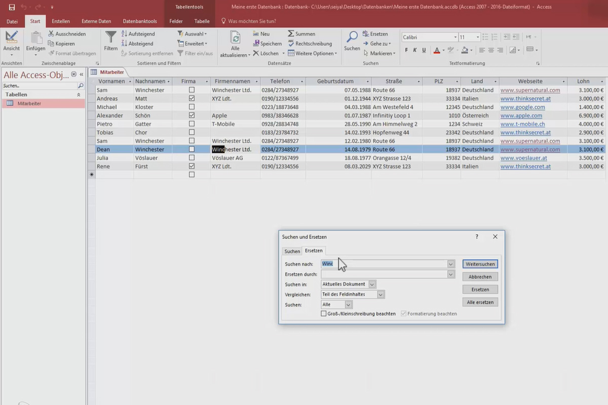 Access-Kurs: Datenbank erstellen, Grundlagen lernen