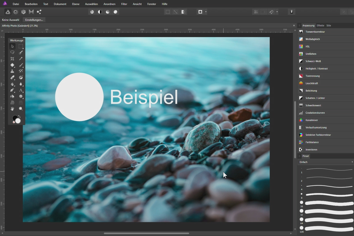 Affinity Photo-Tutorial – Grundlagen