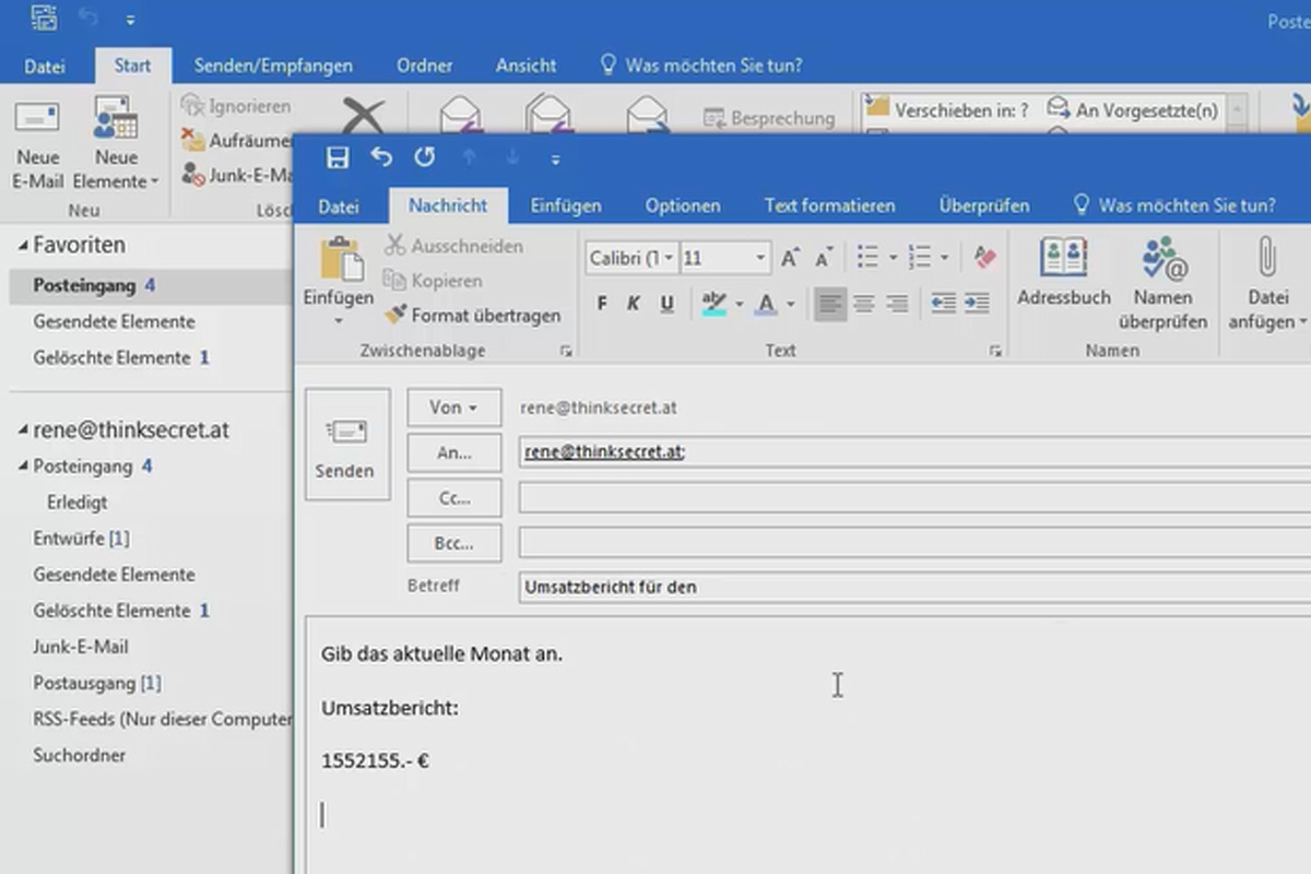 Outlook-Kurs: E-Mail- & Zeitmanagement mit System