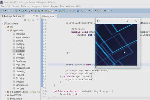 JavaFX Tutorials – GUI-Entwicklung