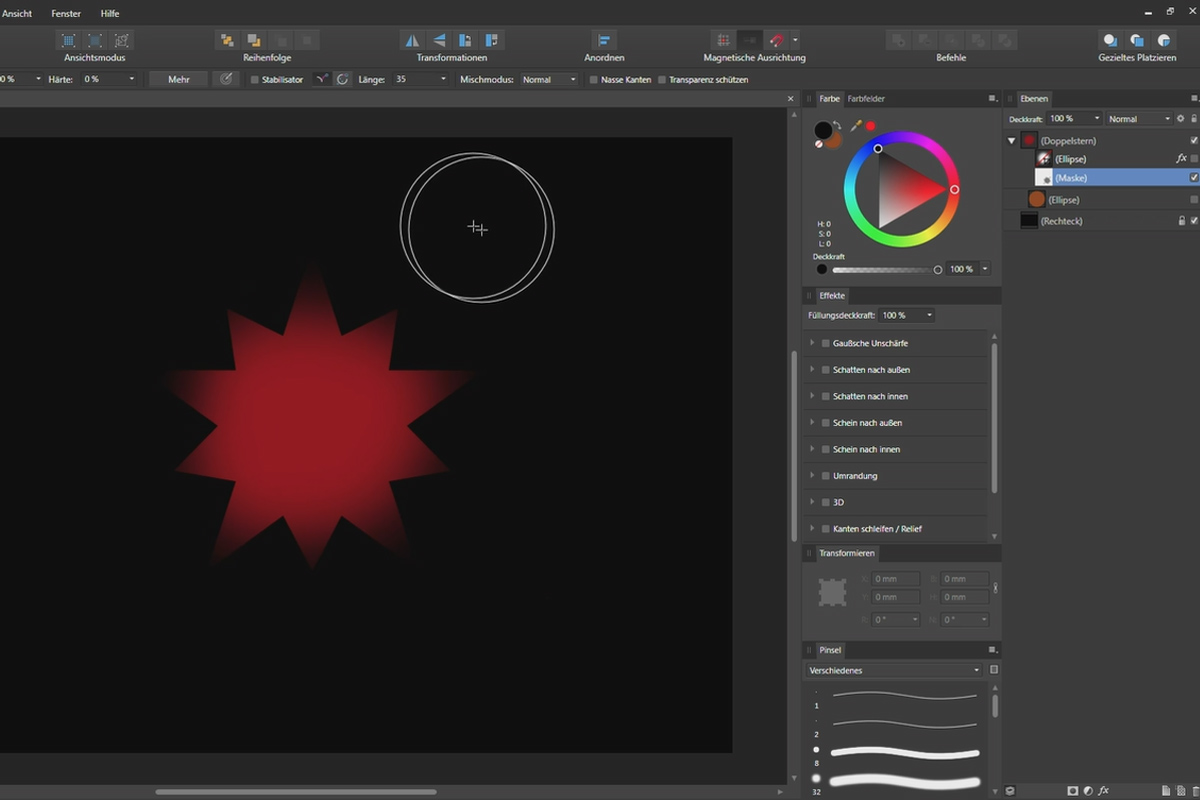 Affinity Designer-Tutorial – Grundlagen