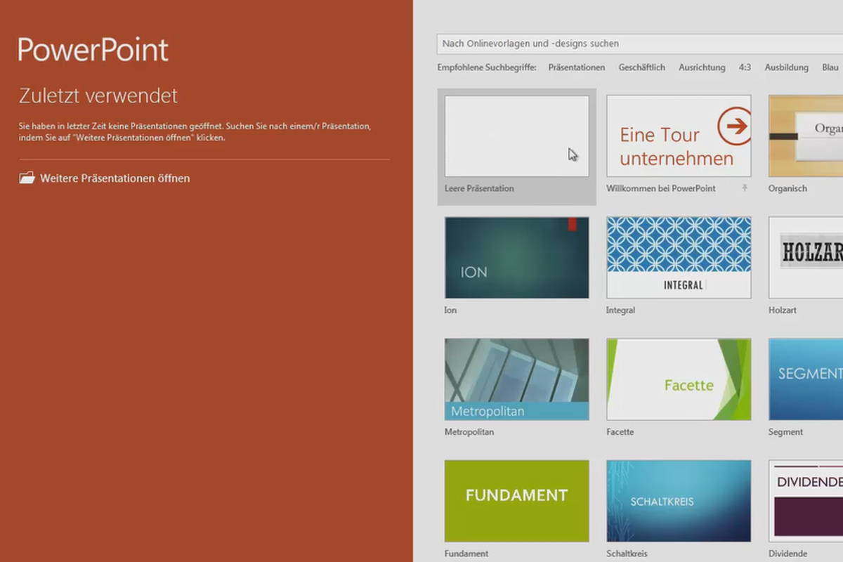 PowerPoint-Tutorial: Grundlagen lernen