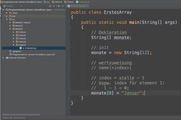 Java-Entwicklung für Einsteiger