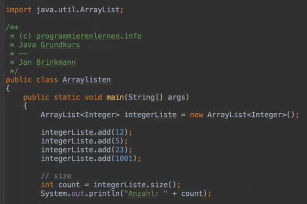 Java-Entwicklung für Einsteiger