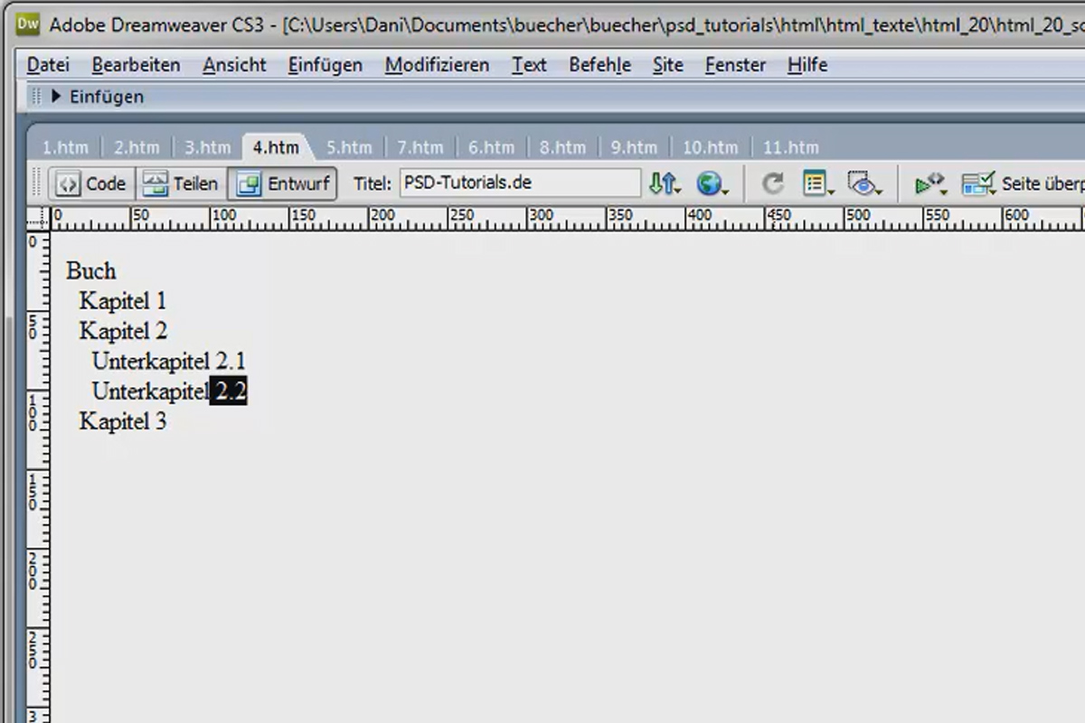 HTML und CSS für Anfänger – Tutorial
