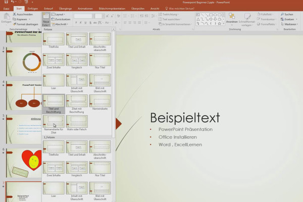 PowerPoint-Tutorial: Grundlagen lernen
