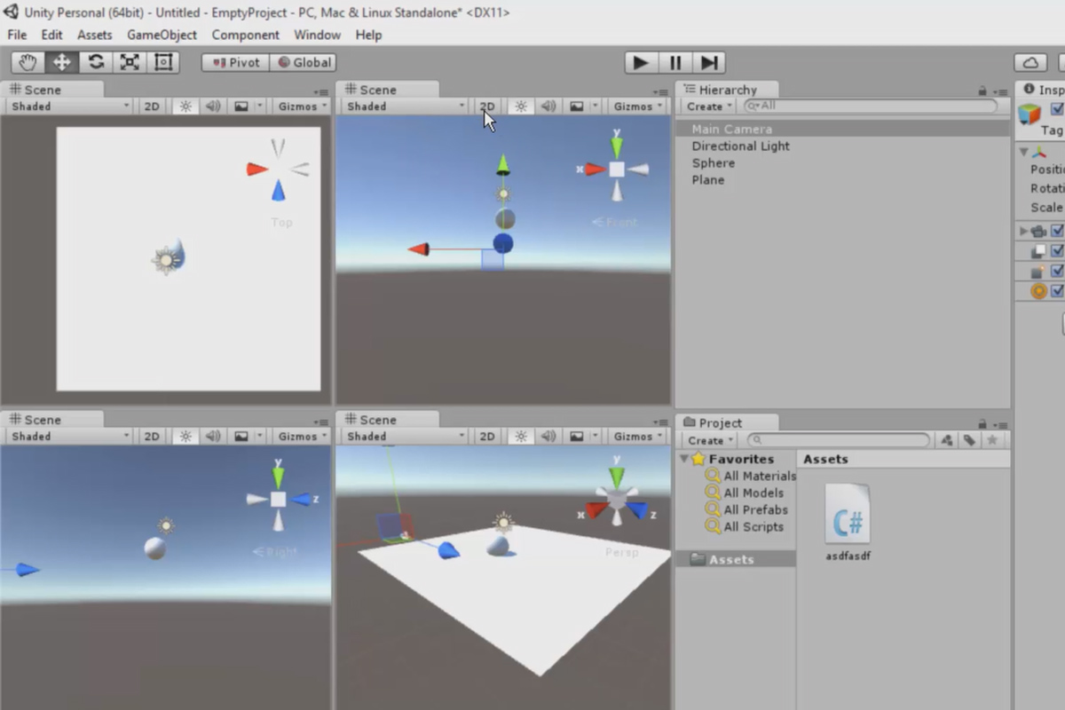 360°-Architektur-Views mit Unity und Cinema 4D