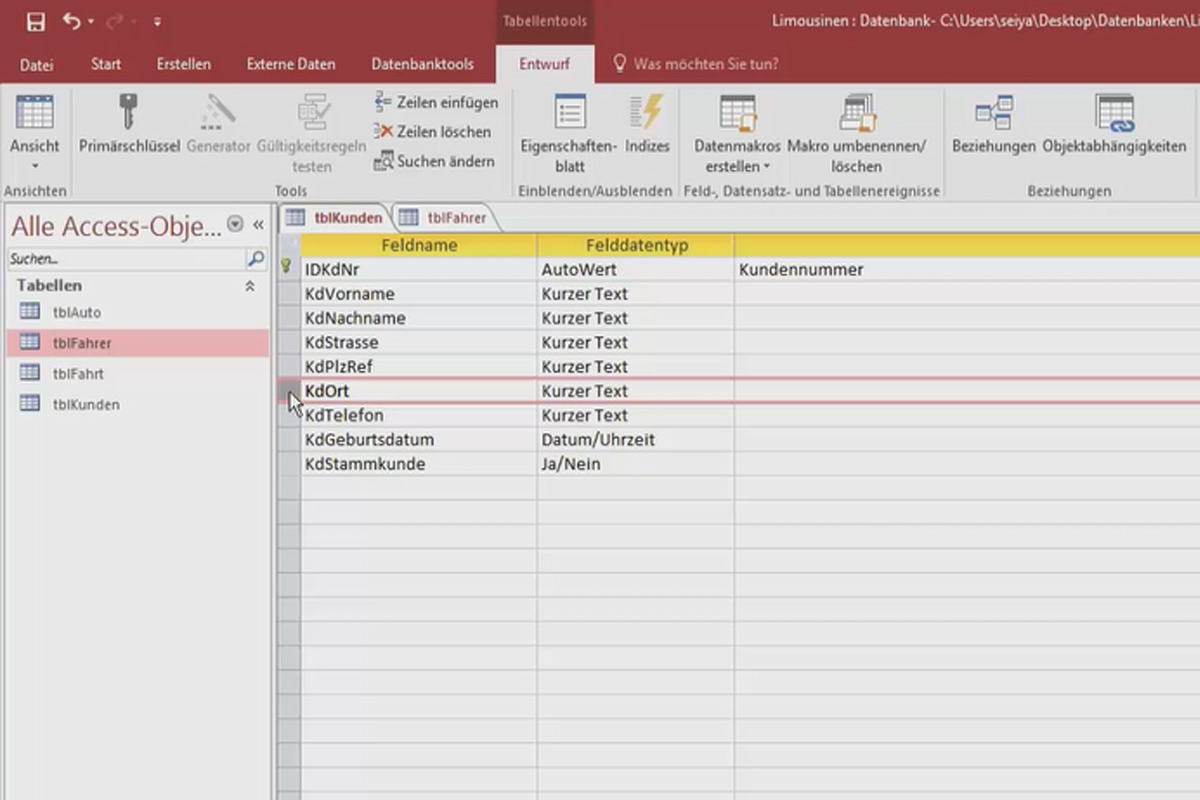 Access-Kurs: Datenbank erstellen, Grundlagen lernen