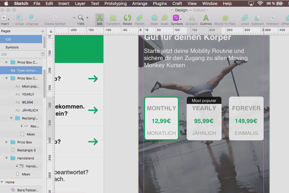 Sketch Tutorial Werde Ui Und Ux Designer Video Tutorial
