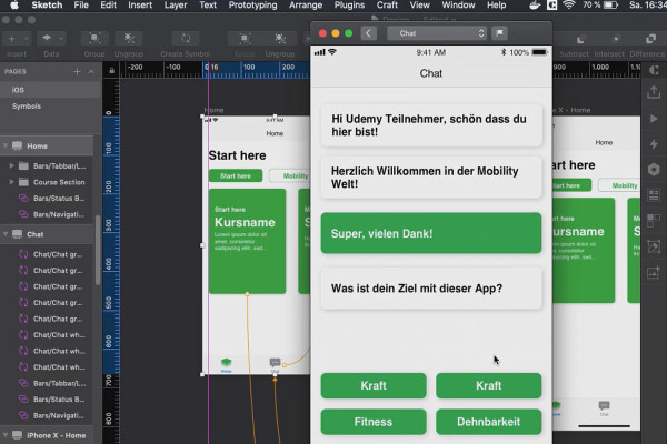 Sketch-Tutorial – werde UI- und UX-Designer | Video-Tutorial