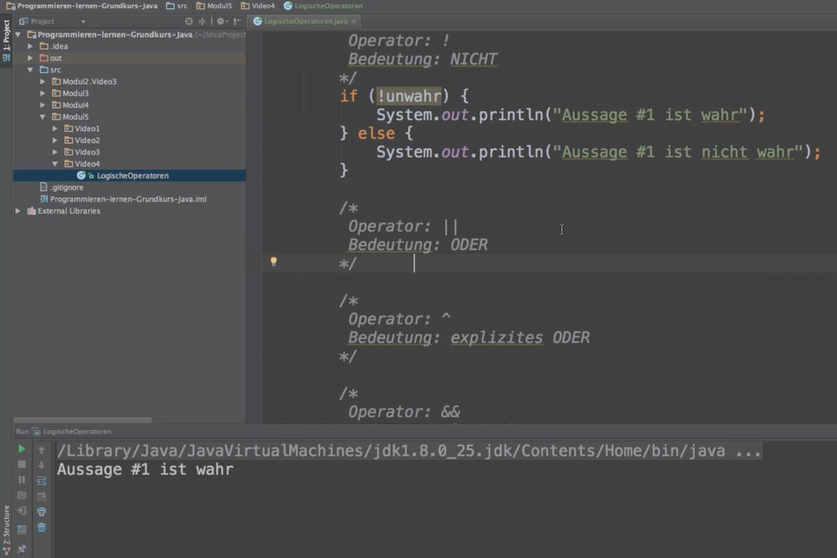 Java-Entwicklung für Einsteiger