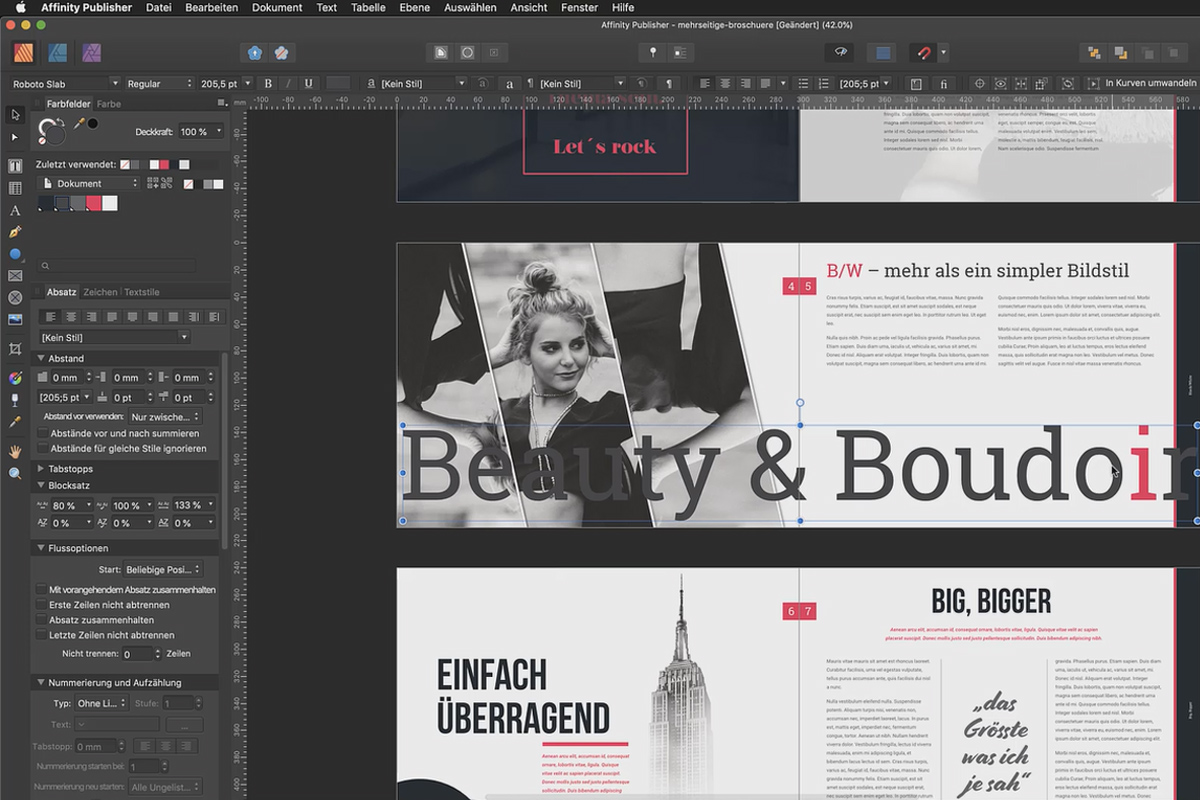 Affinity Publisher: Tutorial Grundlagen | Layout, Gestaltung, DTP
