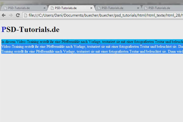 HTML und CSS für Anfänger – Tutorial