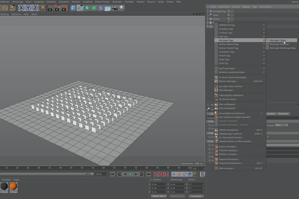 MoGraph Cinema 4D: Tutorial zum 3D-Motion Design