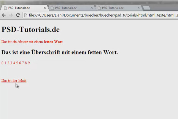 HTML und CSS für Anfänger – Tutorial