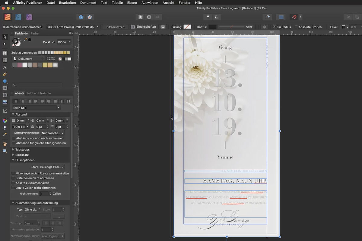 Affinity Publisher: Tutorial Grundlagen | Layout, Gestaltung, DTP