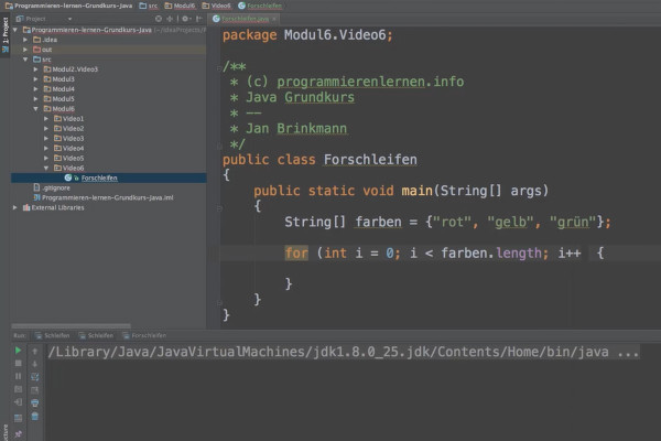 Java-Entwicklung für Einsteiger