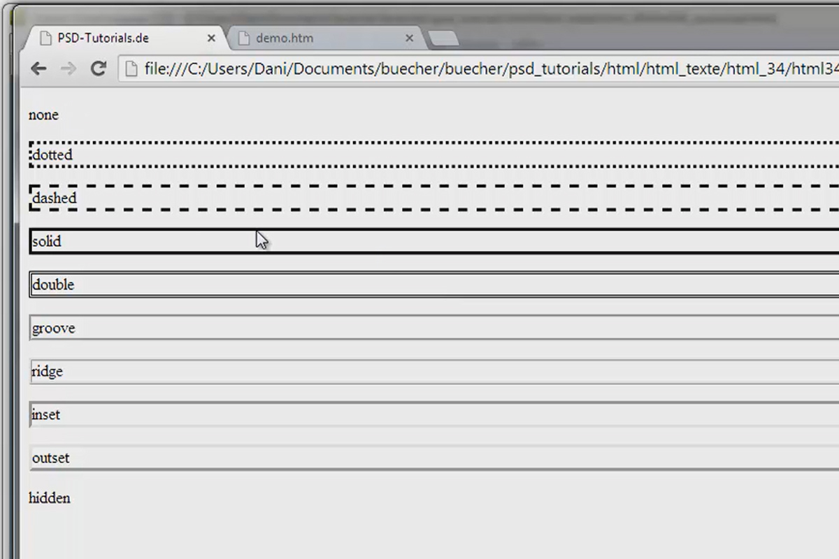 HTML und CSS für Anfänger – Tutorial