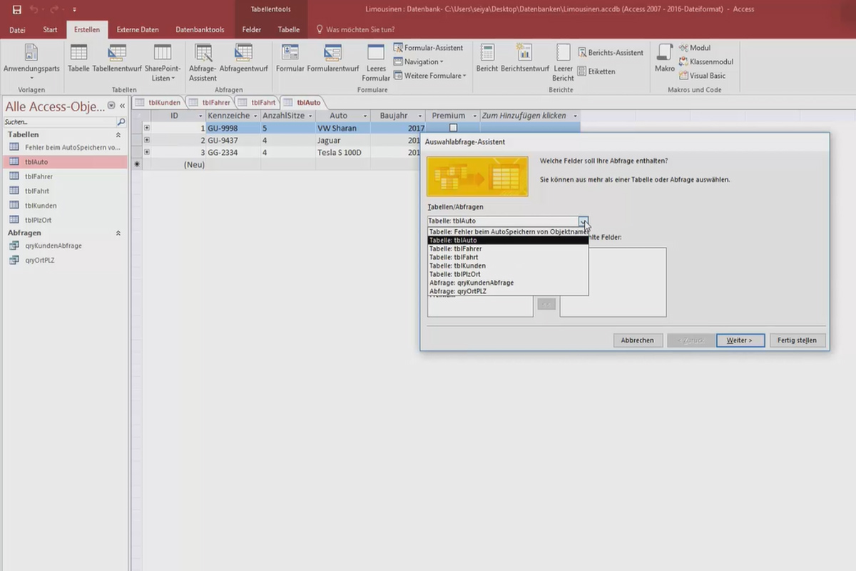 Access-Kurs: Datenbank erstellen, Grundlagen lernen