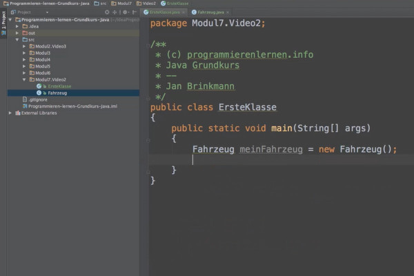 Java-Entwicklung für Einsteiger
