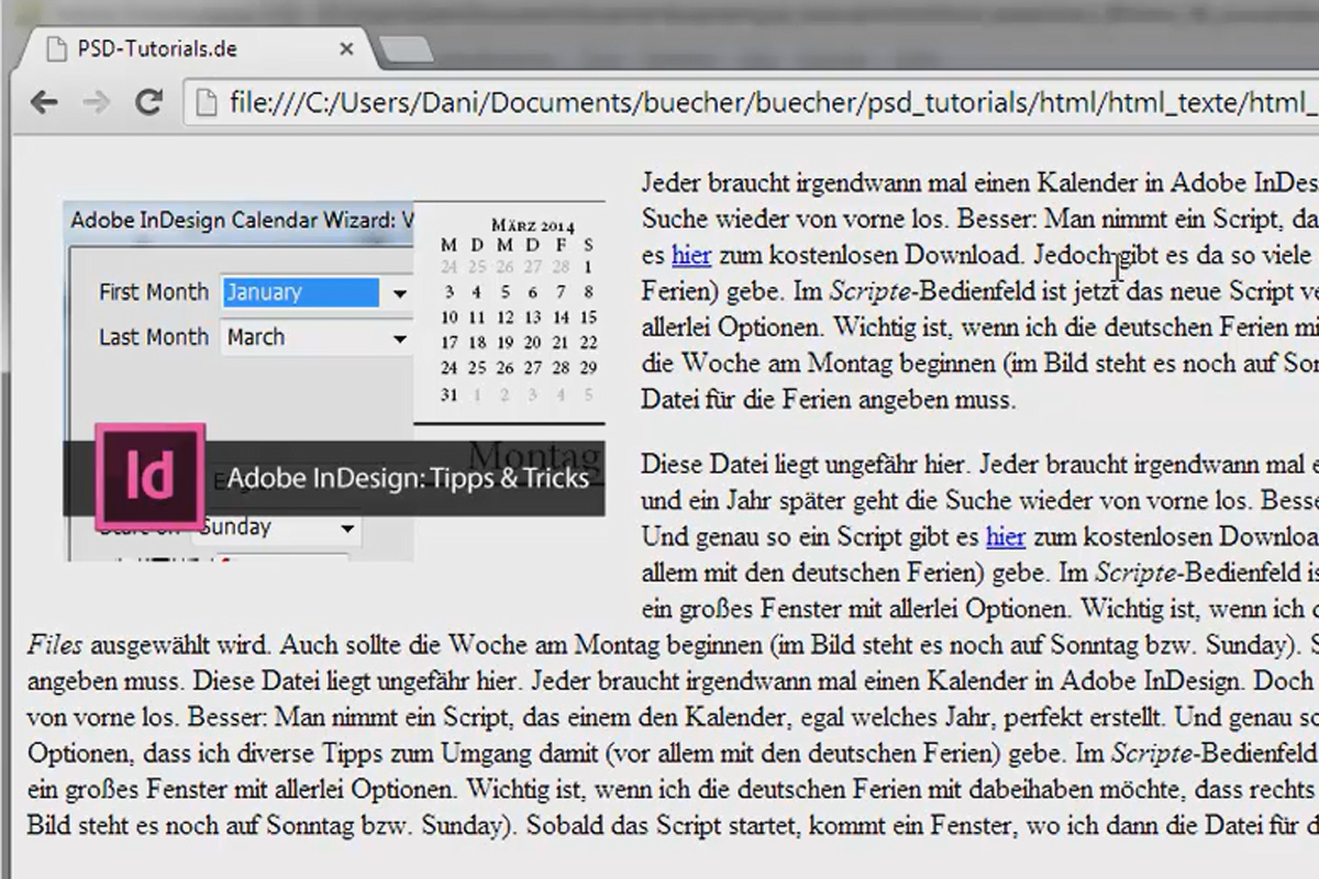 HTML und CSS für Anfänger – Tutorial