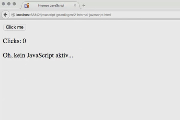 Grundlagen-Tutorial HTML, CSS und JavaScript