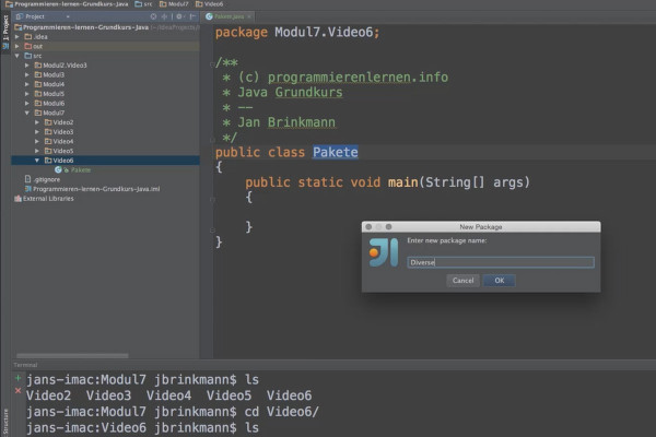Java-Entwicklung für Einsteiger