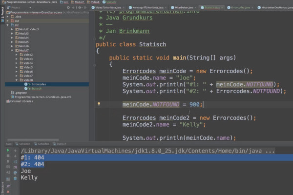 Java-Entwicklung für Einsteiger