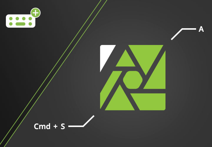 Shortcuts for Affinity Photo - Keyboard shortcuts at a glance