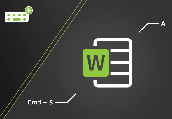 Näppäinyhdistelmät Wordissa – Pikakomennot & Pikanäppäimet