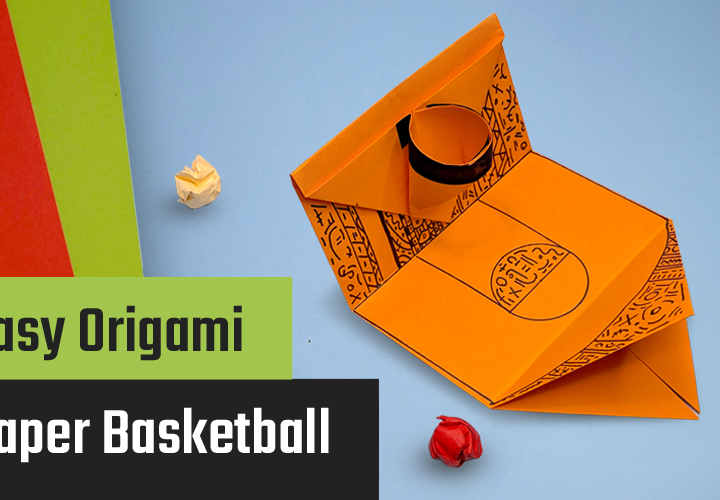 Origami Basketball - Folding instructions with video and photos
