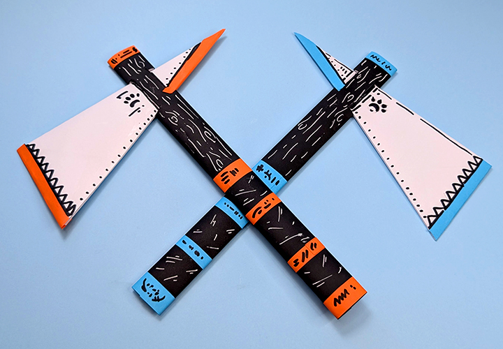 Paper Tomahawk: Instructions with video, photos, and description