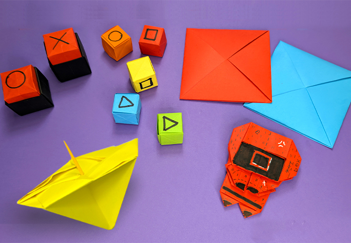 Squid Game Origami & DIY: 11 instructions with video & photos