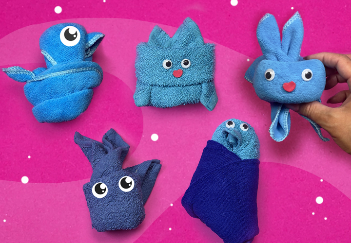 Handtuch falten: Kreative Faltanleitungen mit Video-Tutorials