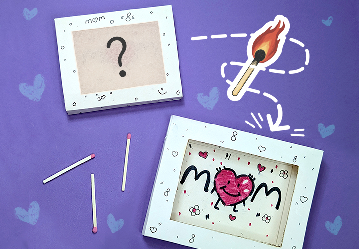 DIY Magic Fire Card for Mom: Surprising Gift for March 8th