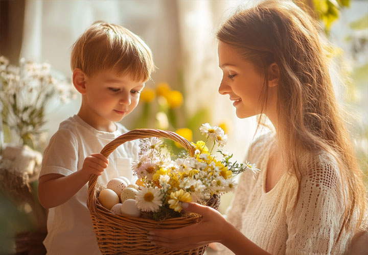 Šilti Velykų linkėjimai tetai ir dėdei: šeimos ryšiai švenčiami
