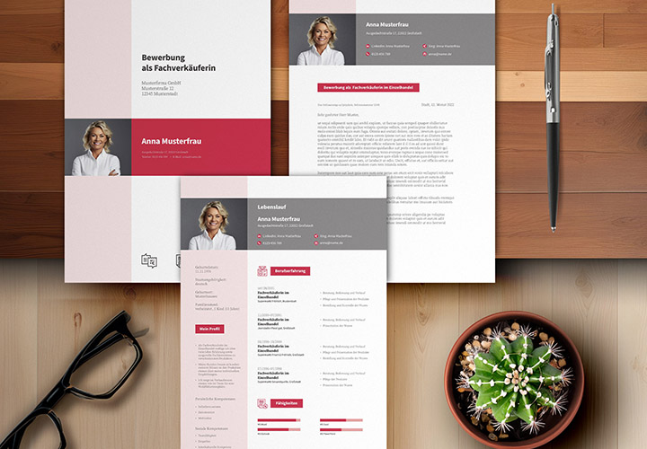 Game programmer: Template for a job application with CV.