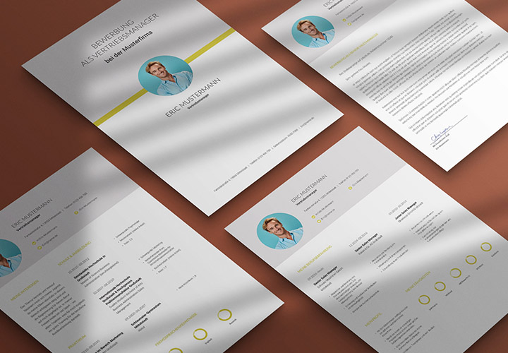 Artisan : Modèle pour une candidature avec un CV